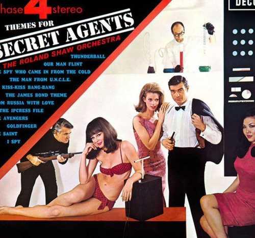 Roland Shaw And His Orchestra / Themes For Secret Agents (LP)