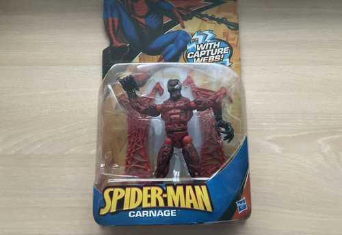 Spider man Carnage фигурка Hasbro новый