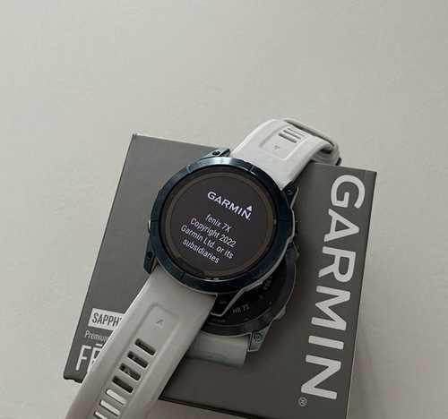 Часы Garmin Fenix 7X sapphire solar