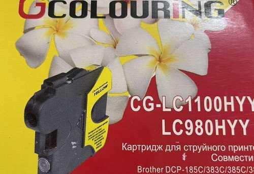 Картридж для струйного принтера CG-LC1100HYC