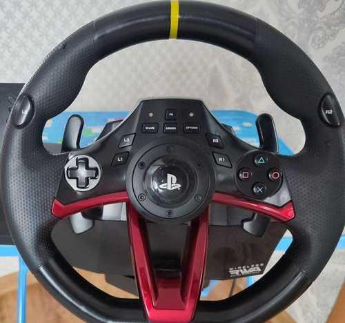 Игровой руль для ps4 hori racing