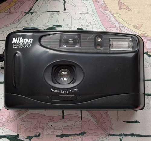 Nikon EF200 плёночный фотоаппарат