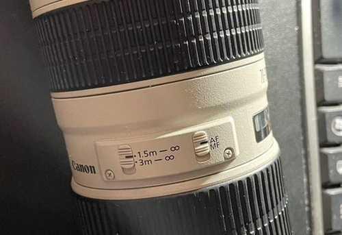 Объектив Canon EF 70-200mm f/2.8L