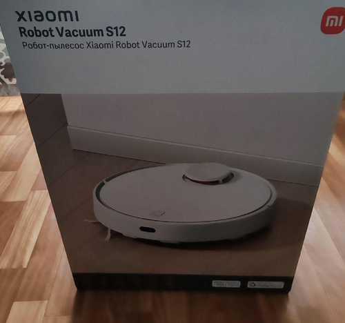 Робот-пылесос Xiaomi Robot Vacuum S12 белый