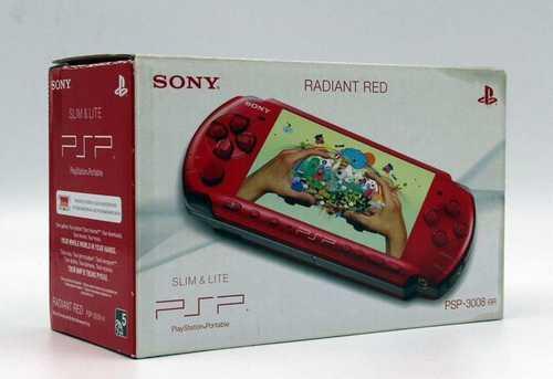 Sony PSP 3008 Slim 32 Gb Red В коробке