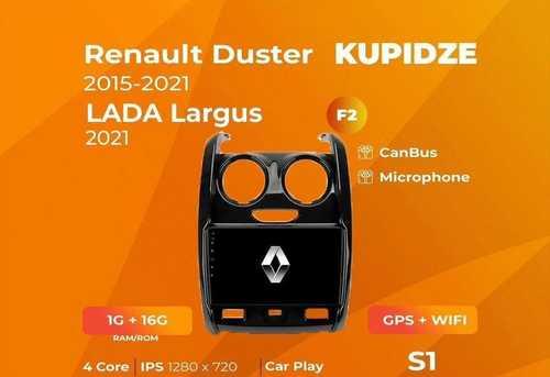 Магнитола S1 Renault Duster 2015-2021 Android 11