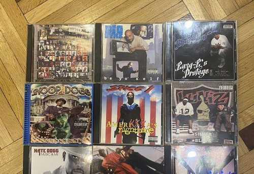 Rap hip hop g funk фирменные CD диски
