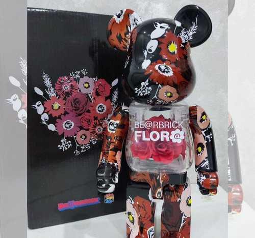 В наличии игрушки Bearbrick "flora" 28cm