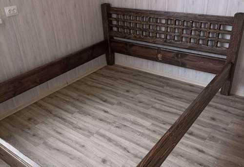Кровать из массива дерева 200х160