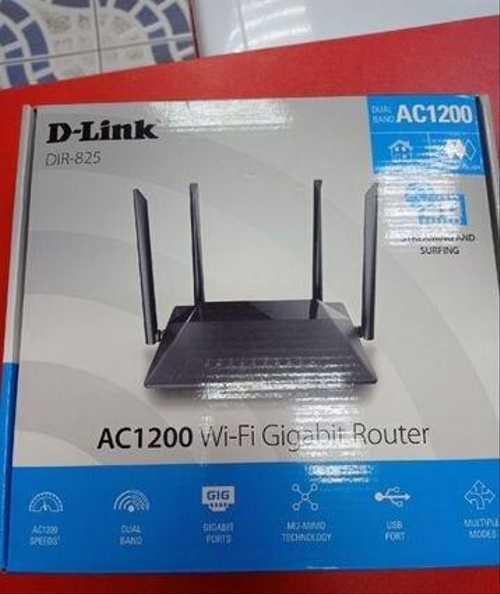 Сетевое оборудование D-link Прочее dir825 AC 1200