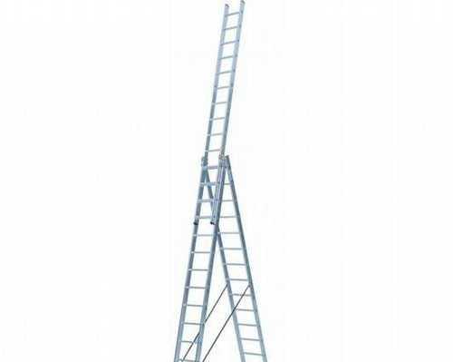 Универсальная трехсекционная лестница Krause corda