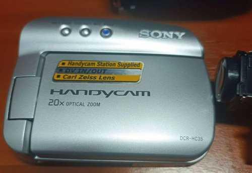 Видео камера Sony mini DV DCR-HC35 (запчасти)