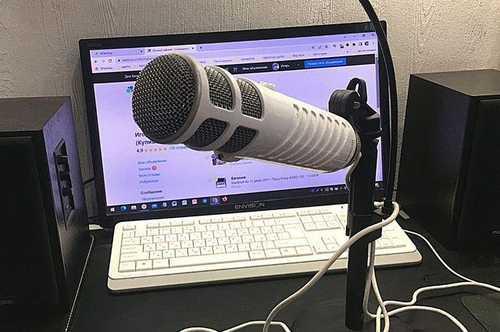 Микрофон проводной rode Podcaster mkii, разъем USB