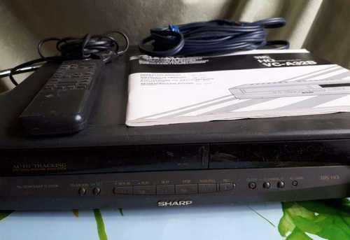 Видеомагнитафон sharp HD VC-A32B и видеокассеты