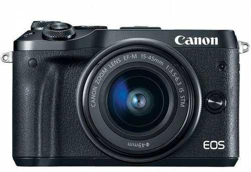 Canon EOS M6 Kit EF-M 15-45 IS STM Новый