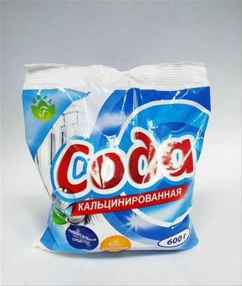 Сода кальцинированная 600гр, аналог calgon