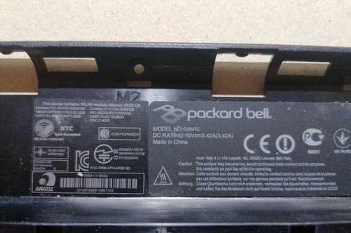 Ноутбук Packard Bell Q5WTC разбор