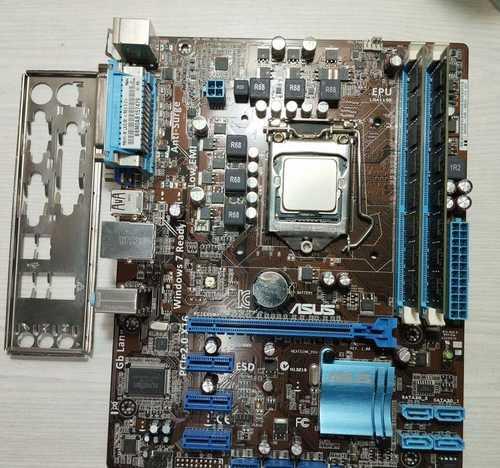 Плата, процессор Xeon E3-1220, озу 16 Гб, LGA 1155