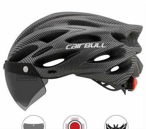 Велосипедный шлем Cairbull сверхлегкий с визором