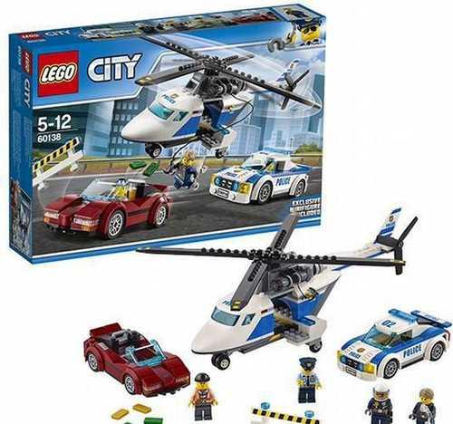 Lego city 60138 "Стремительная погоня"