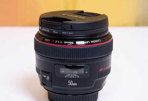 Объектив Canon EF 50mm f/1.2L USM