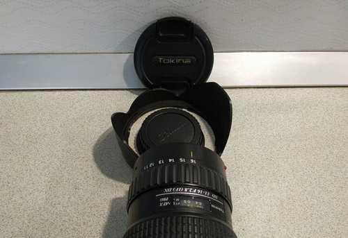 Tokina 11-16 mm f2.8 Canon EF