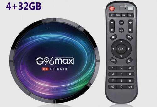 Smart tv приставка G96 Max Smart HD 8k