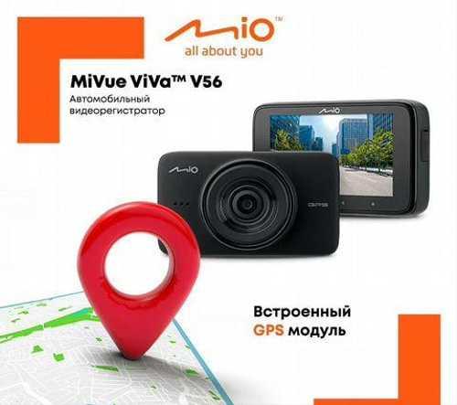 Mio ViVa V56 GPS FullHD Видеорегистратор сенсорный