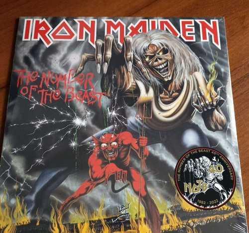 Винил. пластинка Iron Maiden Number of the Beast