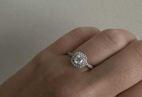 Tiffany кольцо платина оригинал