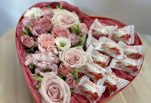 Цветы с конфетами