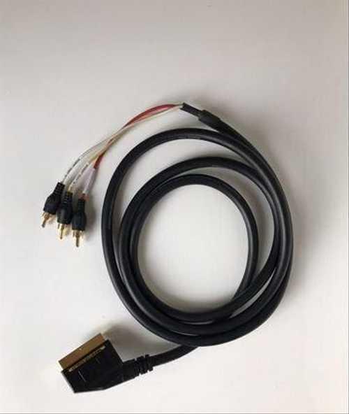 Monster cable, кабель Scart - AV RCA
