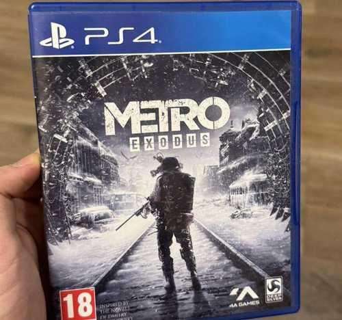 Metro exodus ps4 диск