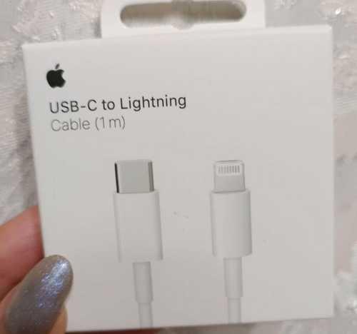 Кабель apple usb type-c lightning 1м