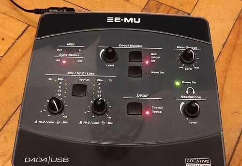 Внешний аудиоинтерфейс E-mu 0404 USB