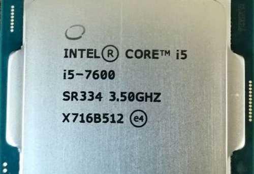 Intel Core i5-7600 + Мат.плата + Оперативка