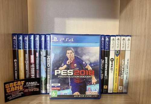 Игры PS4: PES 2018/Pro Evolution Soccer 2018