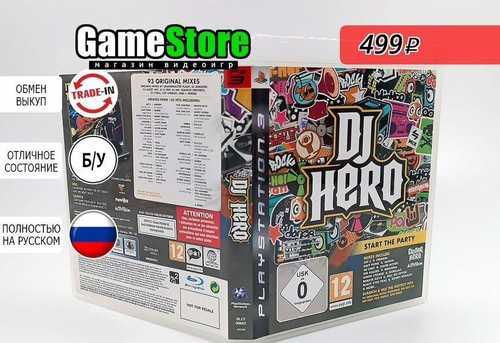 DJ Hero 1. Диск (PS3 видеоигра, английская в б/у