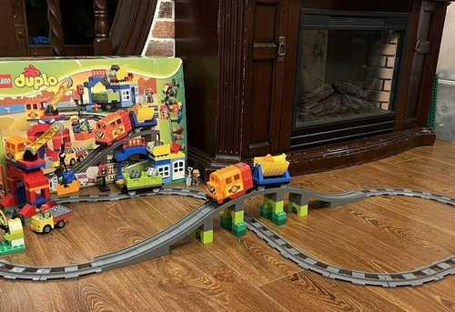 Lego duplo Большой поезд 10508