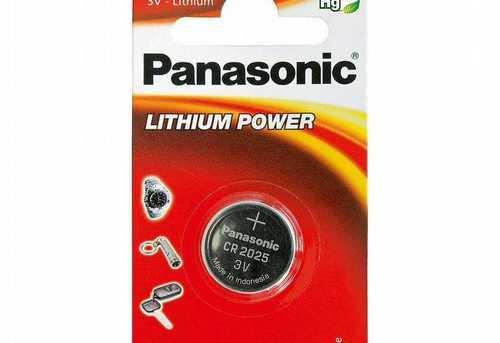 Батарейки Panasonic CR-2025EL/1BP дисковые литиевы