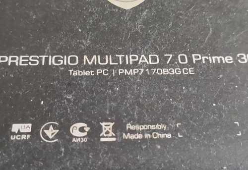 Планшет prestigio multipad 7.0 prime 3G