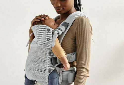 Эргорюкзак BabyBjorn Harmony 3D Mesh Silver новые