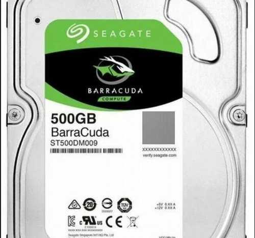 Жесткий диск 500 гб Seagate ST500DM009