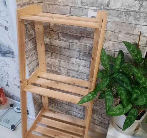 Стеллаж деревянный
