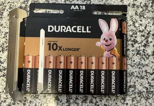 Батарейки duracell AA