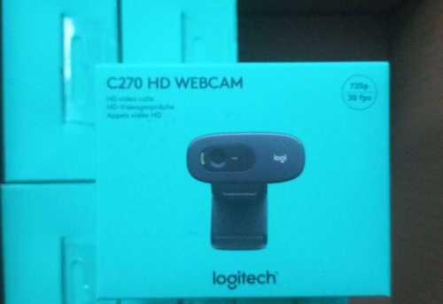 Web-камера Logitech HD Webcam C270, черный