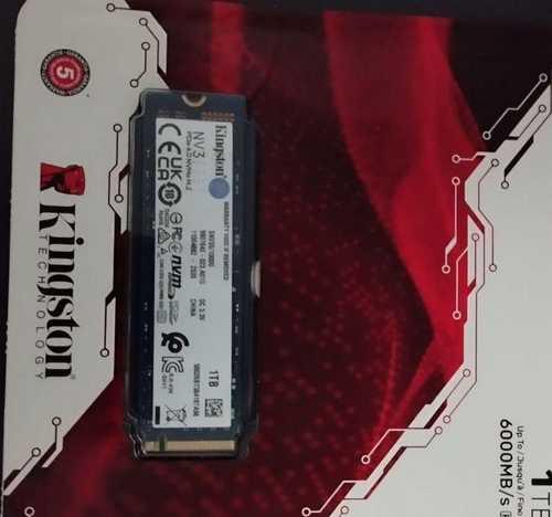 Ssd m2 nvme 1000гб Kingston NV3