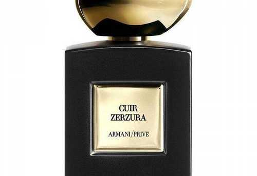 Giorgio armani / prive cuir zerzura edp 100ml test