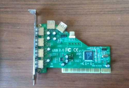 Контроллер USB на PCI слот