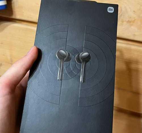 Беспроводные наушники xiaomi mi earphones 2 с шумо